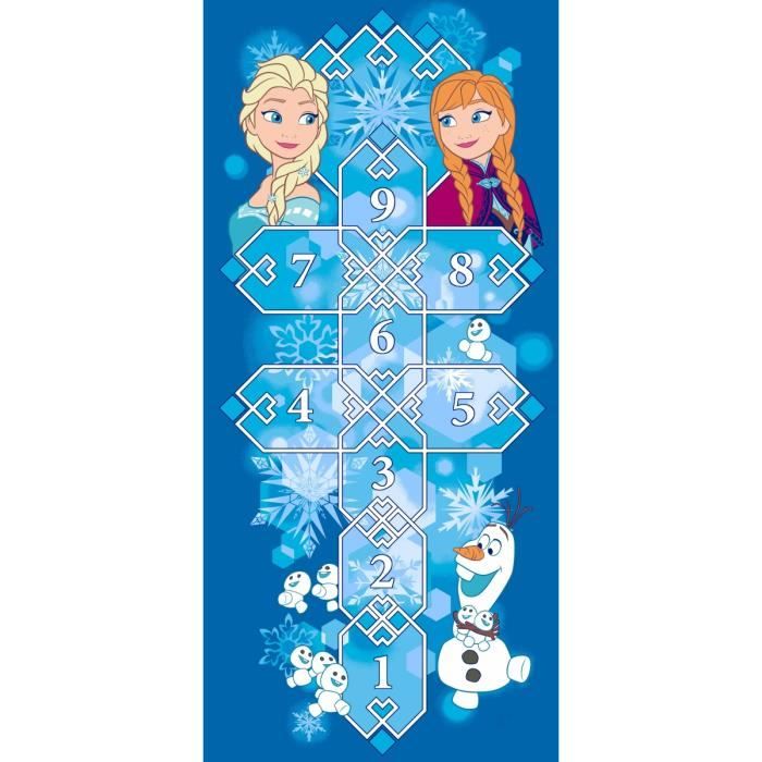 Tapis Marelle - ROOM STUDIO - La Reine des Neiges - Dimensions 95x200 ...