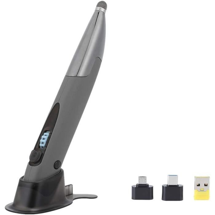 Souris Stylo Sans Fil, Souris Optique Sans Fil Usb 2,4 Ghz En Forme De ...