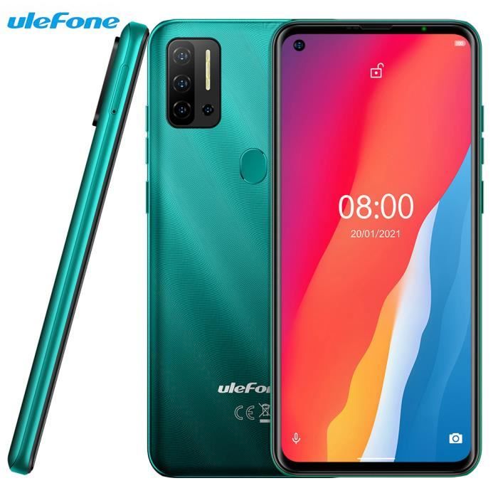 Ulefone Note 11P 4G 6,55" Smartphone - 8Go+128Go - Helio P60 MT6771 ...