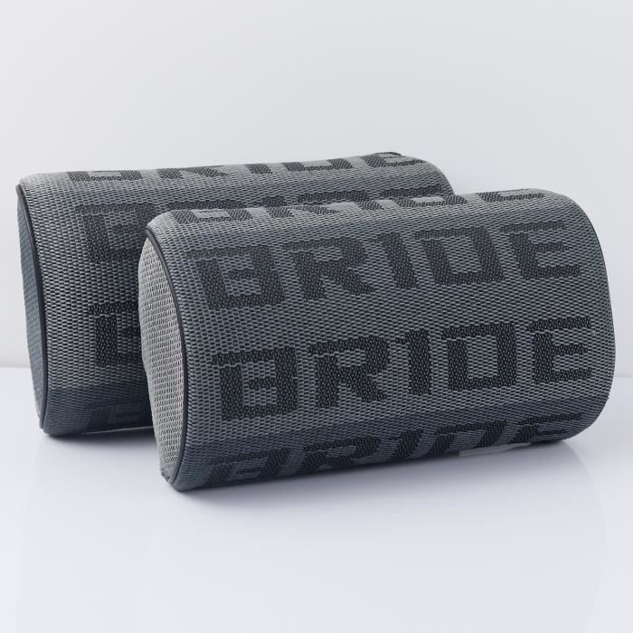 APPUI-TETE,BRIDE-grey--Coussin de dossier en tissu Style mariée RECARO ...