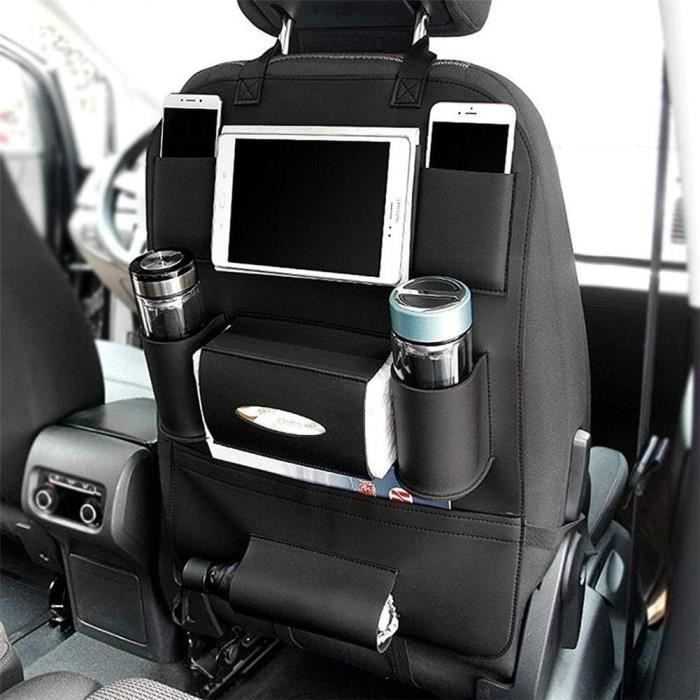 Organ Ur De Siège Arrière De Voiture En Cuir Pu Avec Film De Protection ...
