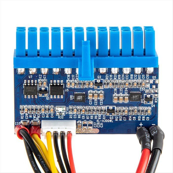 DC 12 V 300 W 24 Broches ATX Connect avec Carte Mère Mini ITX ...