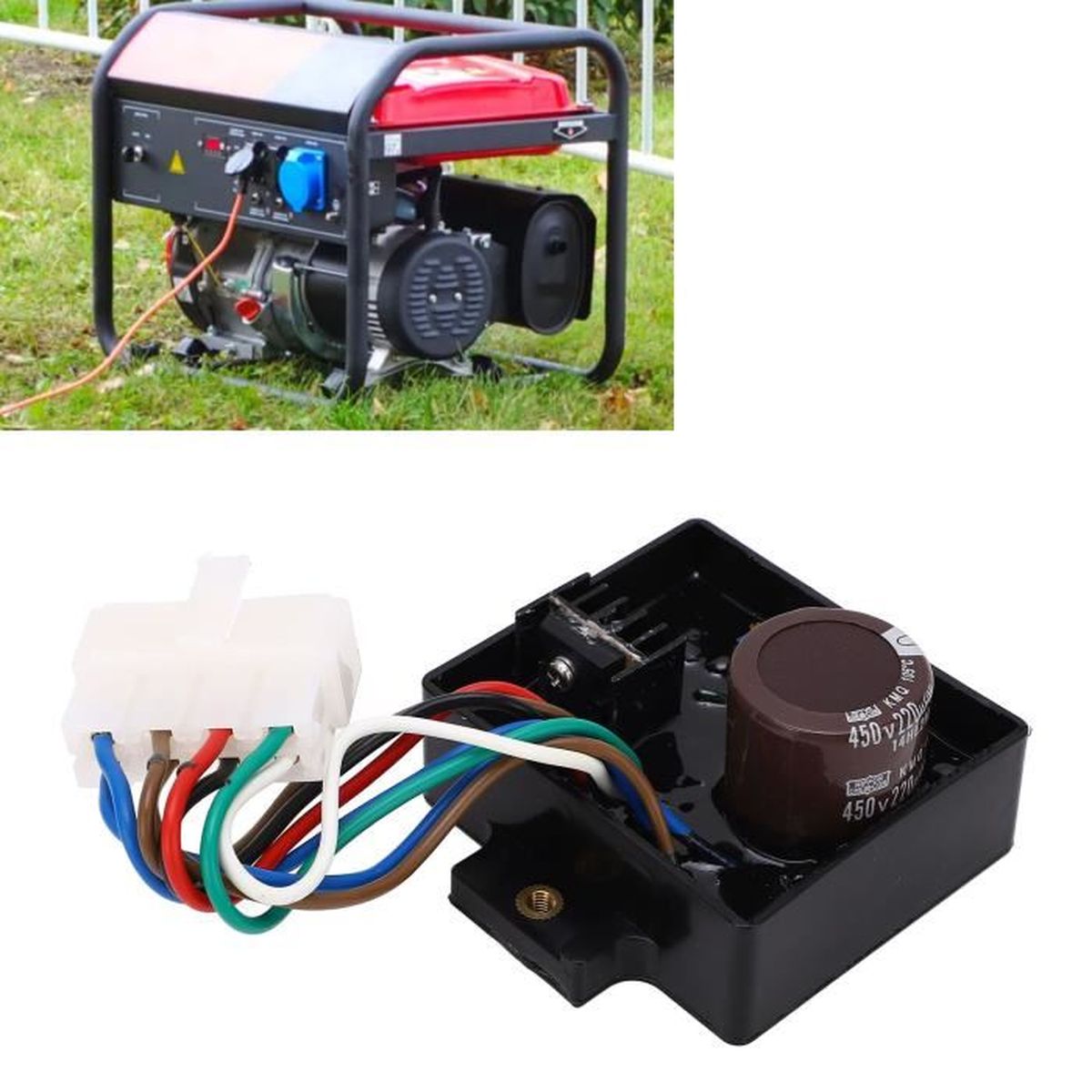 LAN Carte AVR de générateur Régulateur de tension automatique boîtier ... LAN Carte AVR de générateur Régulateur de tension automatique boîtier ...
