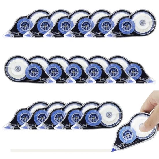 18 pcs Blanco Correcteur 30m*5mm Souris Correcteur Blanc avec Capuchon ...