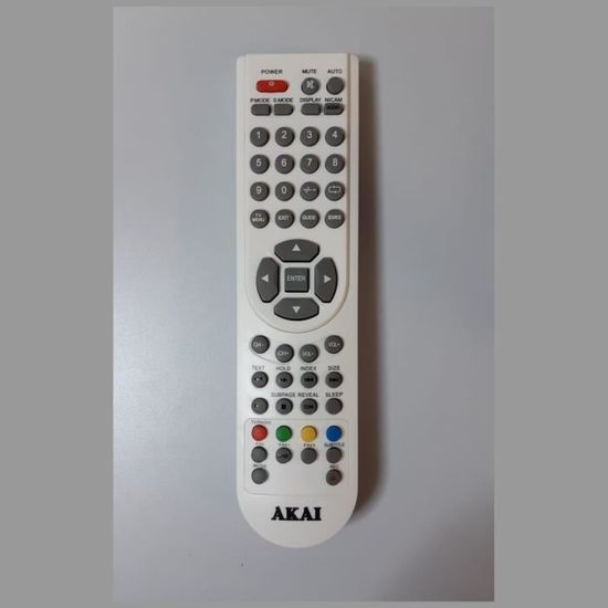 Télécommande - AKAI - ATE22S001W - Neuve - Compatible avec AKAI - Garantie 24 mois - Cdiscount ...