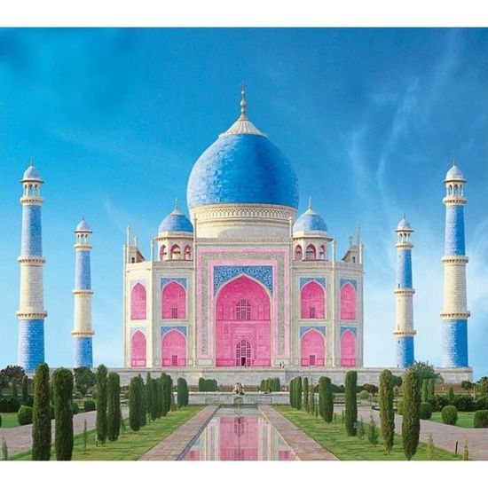 Peinture Au Diamant Enfant,Taj Mahal Diamond Painting 30X30Cmpoint De ...