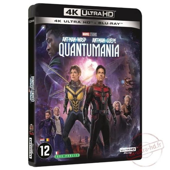 Quantumania Bluray 4K Edition française - Cdiscount DVD