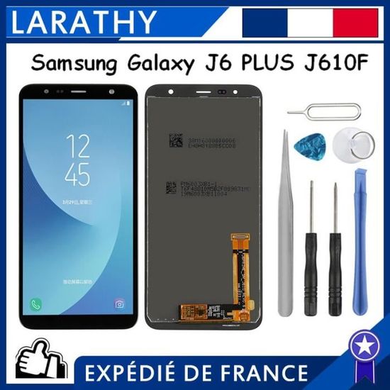 Ecran Complet LCD Vitre Tactile Pour Samsung Galaxy J6 Plus 2018 J610 ...