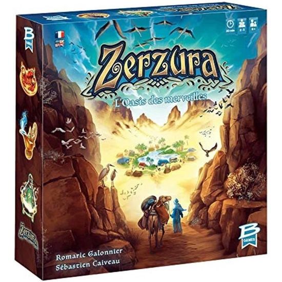 Zerzura: L'Oasis Des Merveilles, Jeu De Plateau[h4651] - Cdiscount Jeux ...