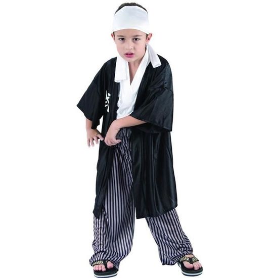 Costume de Samourai - Déguisement enfant Carnaval Anniversaire Fête ...
