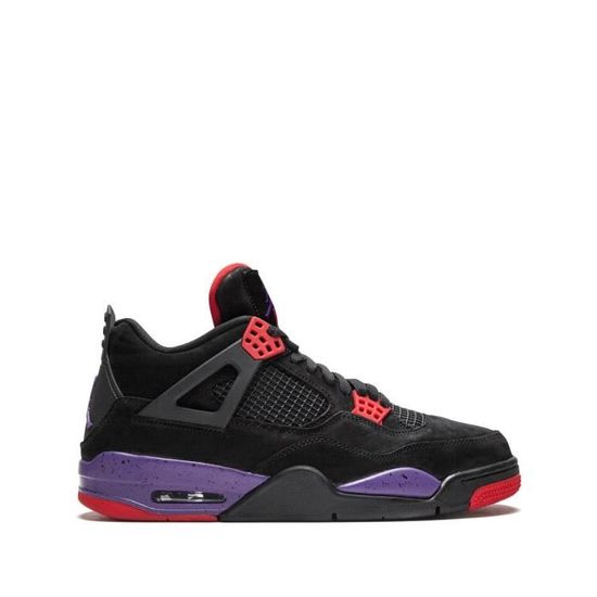 BASKETS AIR JORDANN 4 Retro Raptors Drake Ovo AQ3816056 CHAUSSURES ...