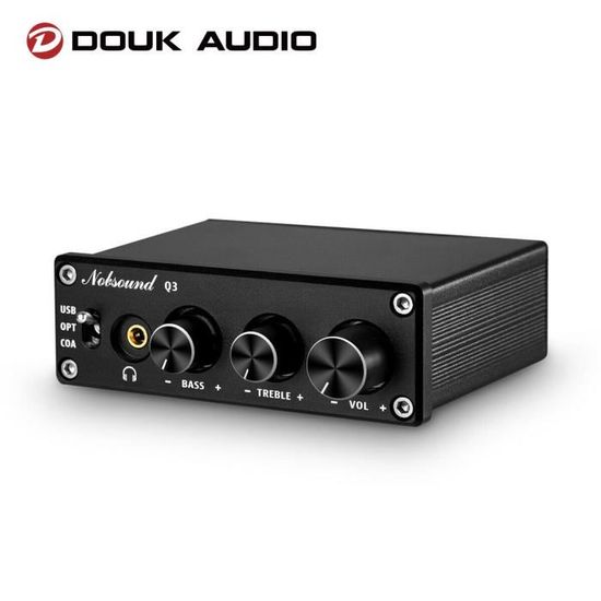 Câbles et connectiques,Douk-Adaptateur audio Q3 HiFi USB,mini radiateur ...