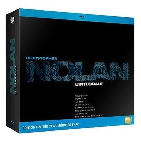 CHRISTOPHER NOLAN - L'INTÉGRALE BLU-RAY - INCLU… - Cdiscount DVD