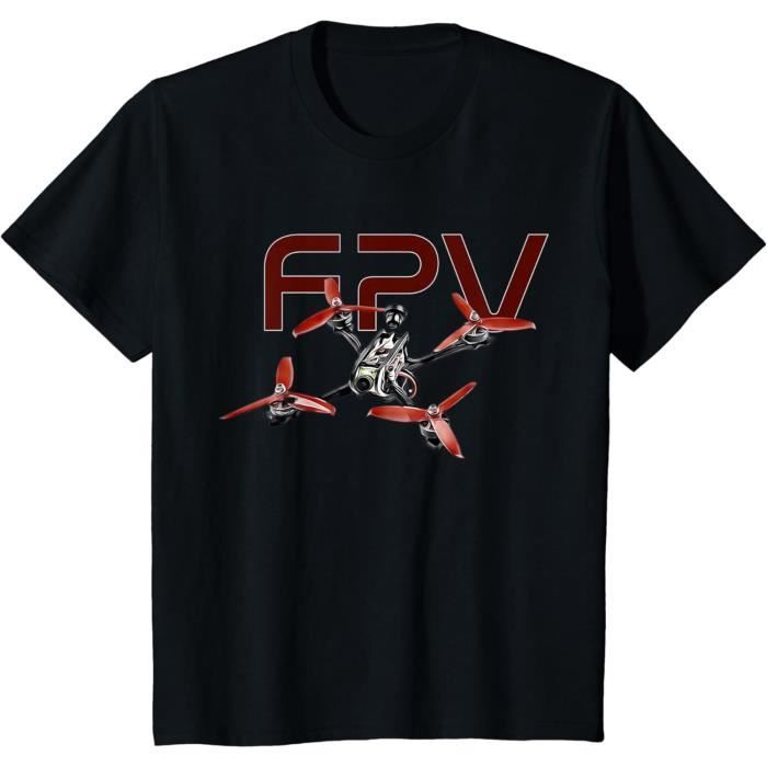 FPV Pilot Freestyle Drone Racer Drone Racing Quadcopter T-Shirt.[G618 ...