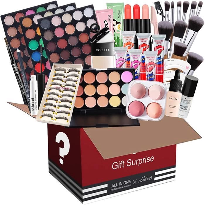 Palette De Maquillage - Kit Complet Coffret Ensemble-Cadeau Makeup Gift ...
