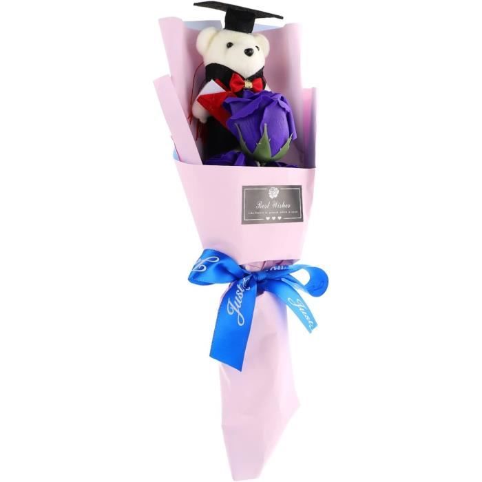 Didiseaon Fleur De Graduation Bouquet Bath Fleur Avec Des Jouets En ...