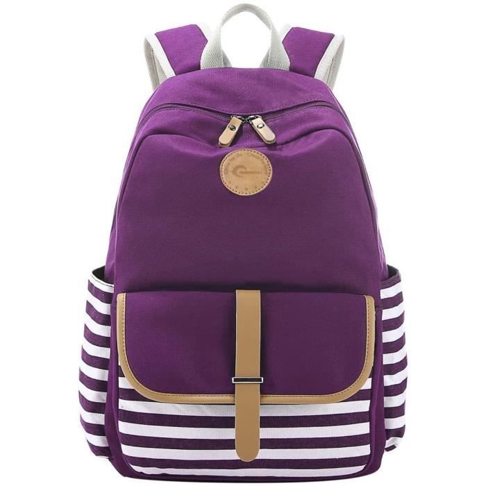 CARTABLE EKI Sac agrave Dos Scolaire Cartable Teenager Adultes Portable ...