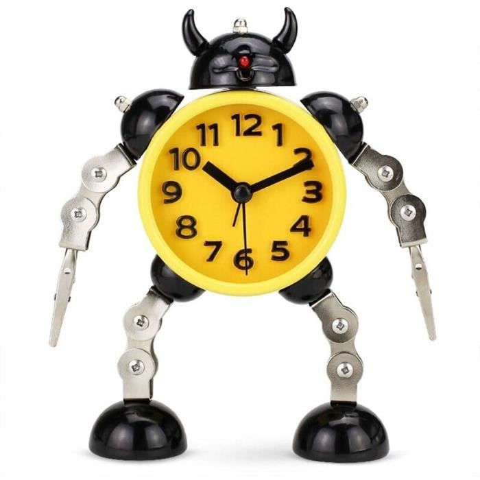 Robot de transformation réveil enfants dessin animé horloge ...