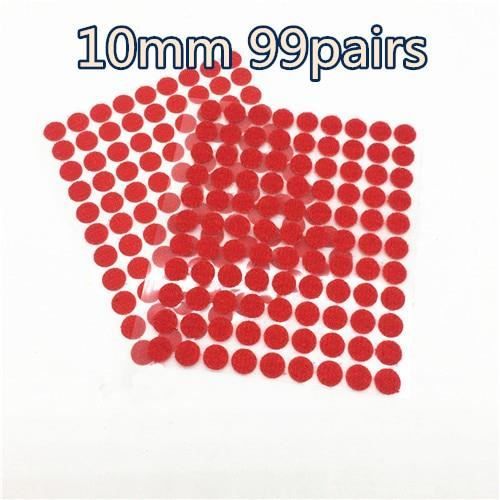 Colles - Adhésifs,Ruban adhésif multicolore en Nylon, 10mm, 100 paires ...