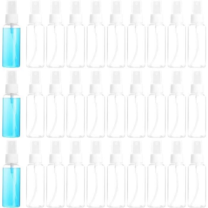 Lot 30 Mini Flacon Spray Vide 50Ml Plastique - Vaporisateur ...