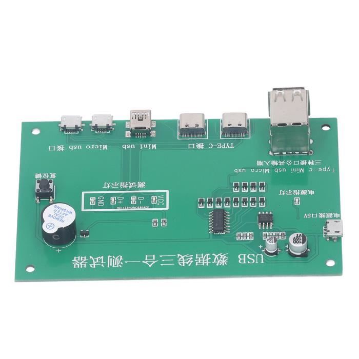 AUN Testeur de court-circuit USB Testeur de câble USB Module de test de ...