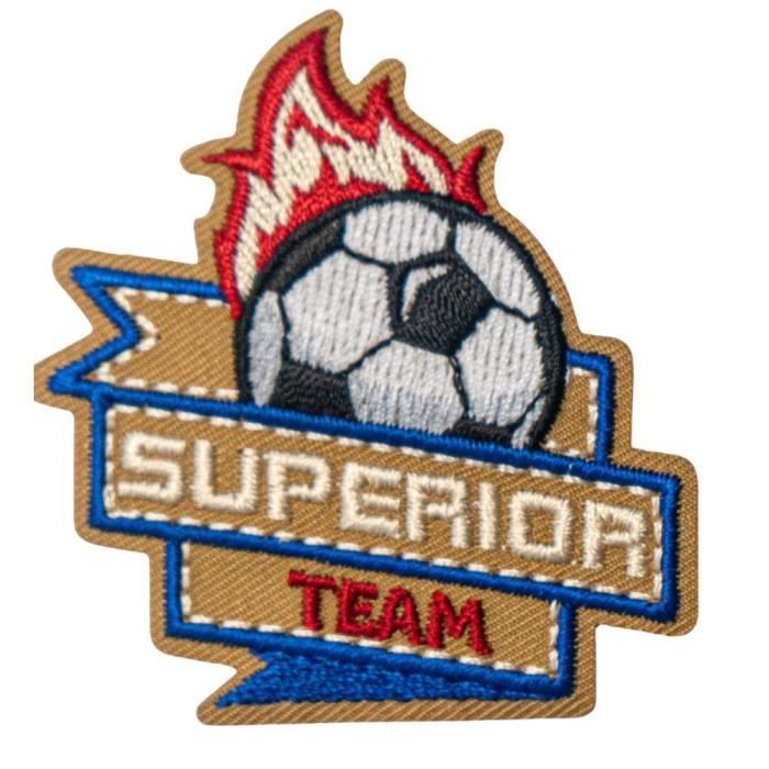 Patch Ecusson Thermocollant Foot Team Superior 5 x 6 cm - Cdiscount ...