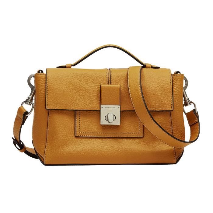 LIEBESKIND BERLIN Helen Satchel Handbag M Inca Gold [113042] Jaune ...