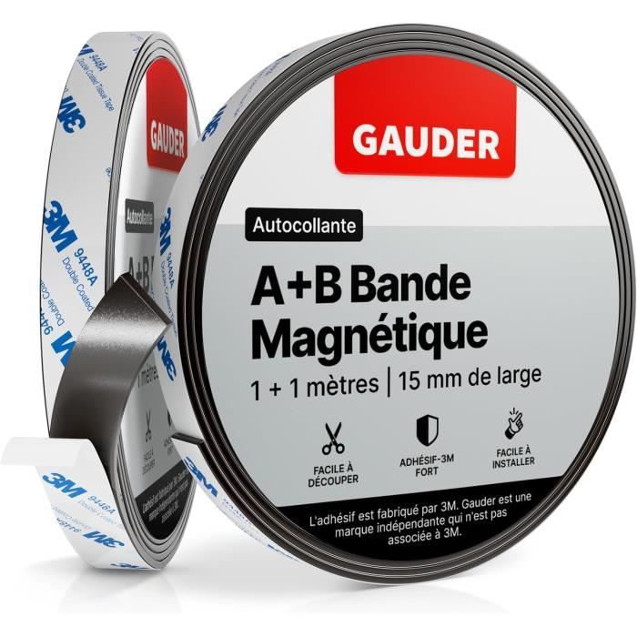 Type A + B Bande Magnétique Autocollante I Bande Magnétique Adhésive ...