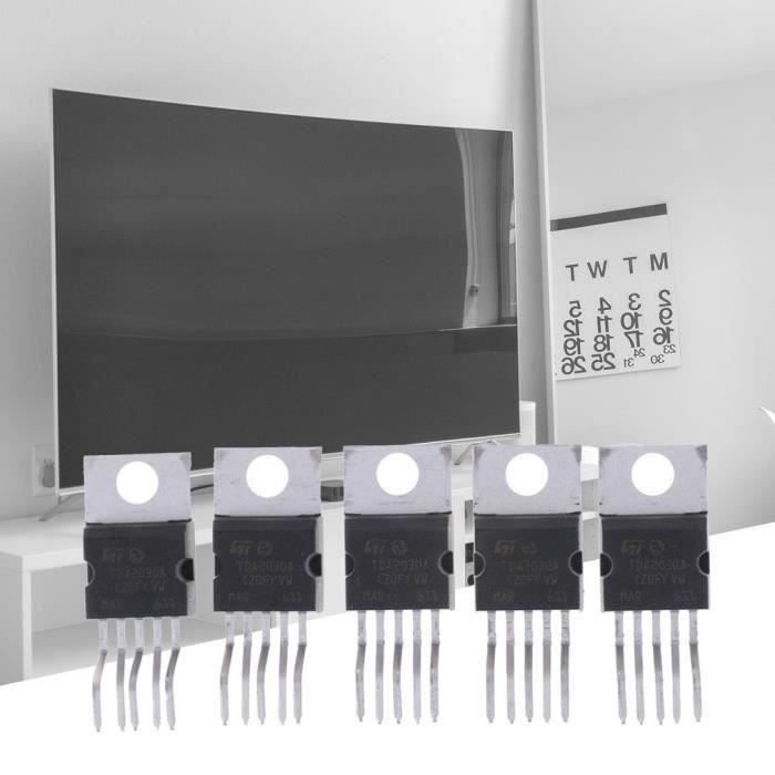 Chuntin-5PCS TDA2030A TDA2030 TO-220 18W amplificateur Hi-Fi 35W basse puissance pilote IC ST ...