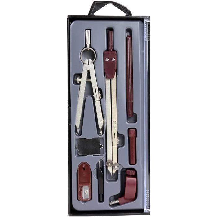 Liquiaw Lot de 8 compas de dessin technique professionnel - Ensemble de ...