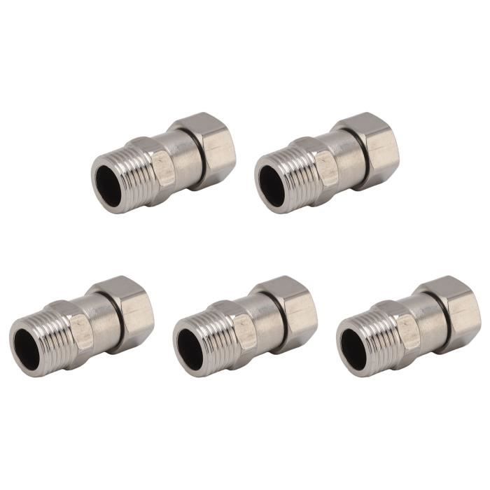 Adaptateur de tuyau de plomberie - VGEBY - G1/2 - Acier inoxydable - Pour gaz et eau - Cdiscount ...