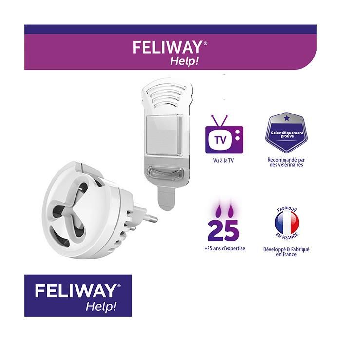 Feliway Help! Kit complet - Anti-stress pour ponctuel 7 jours ...