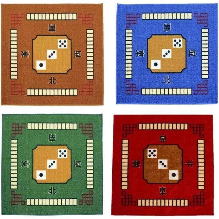 1Pc Mahjong Table Cloth Mat Silence Table Cover Mahjong Antiglisse Mat ...