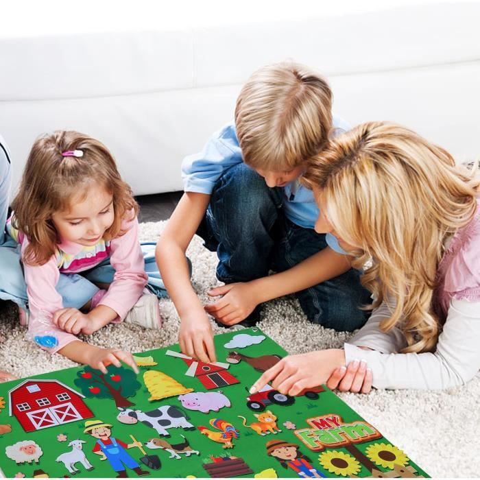 Feutre Story Board Set - Kits Jeu d'activités d'histoire préscolaire ...