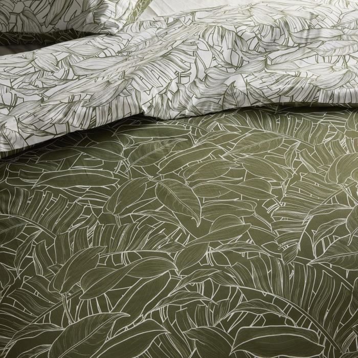 Parure de lit - TODAY Crazy - Imprimé Jungle - 2 personnes - 220 x 240 ...