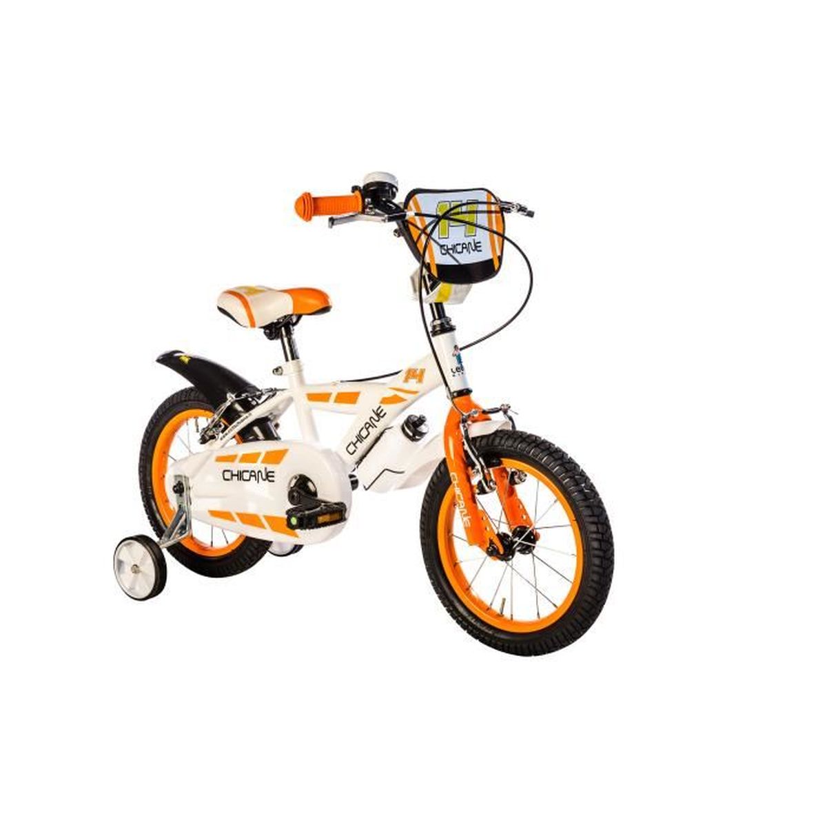 Vélo Enfant Schiano Chicane 14 Pouces avec Roues de Stabilization ...