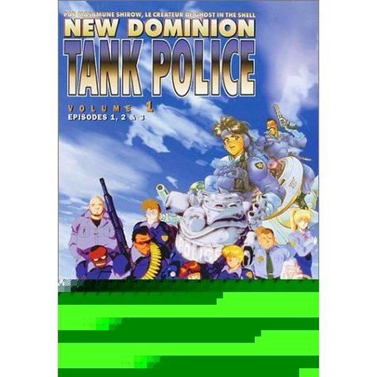 DVD New dominion tank police vol 1 - Cdiscount DVD