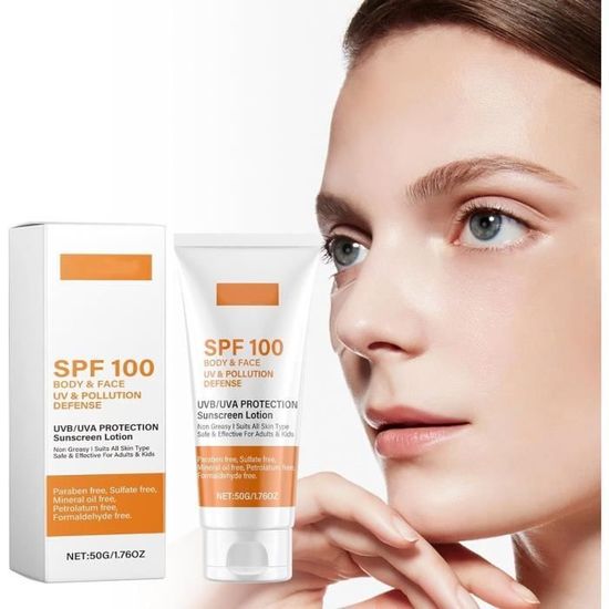 Lotion Solaire - AUTREMENT - SPF 100 - Protection UVA-UVB - Anti-âge - 50 ml - Cdiscount Au ...