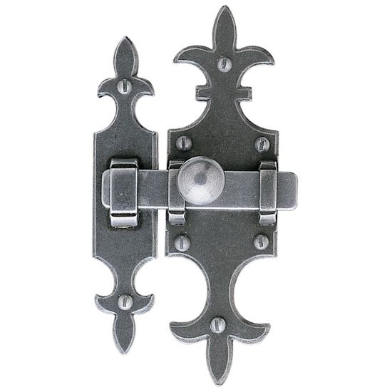 Targette à pêne plat rustique 679 gris - BOUVET - T33C6R - Cdiscount ...