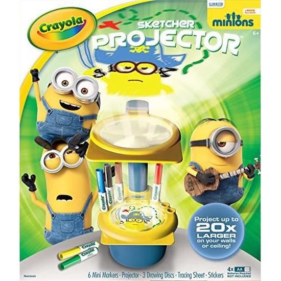 Crayola Minions Sketcher Projector - Cdiscount Auto