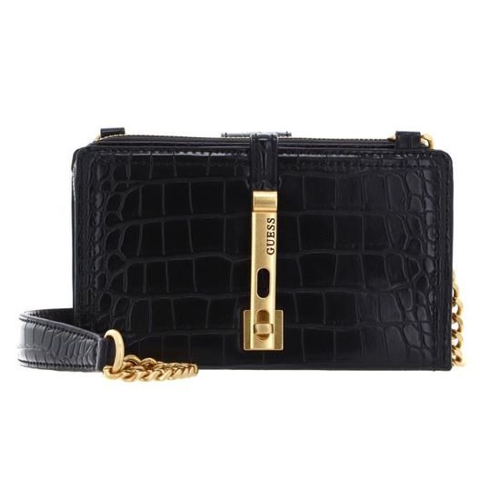 GUESS James Mini Girlfriend Crossbody Bag Black [226970] - sac à épaule ...