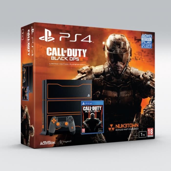 PS4 Edition Collector + Call of Duty Black Ops III - Cdiscount Jeux vidéo