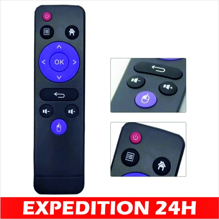 12 Keys Infrared Remote Control for MXQ TV Box H96 Max RK3318 H96 Mini ...