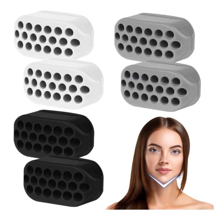 Exerciseur de la mâchoire, Machoire Musculation, Silicone Jawline ...