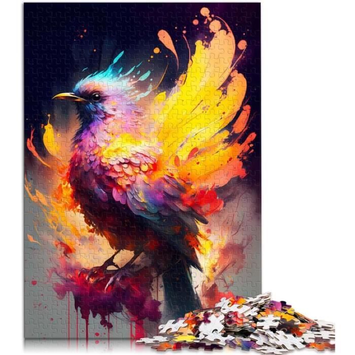 Puzzles Pour Adultes Et Enfants Mystical Phoenix Puzzles En Bois ...