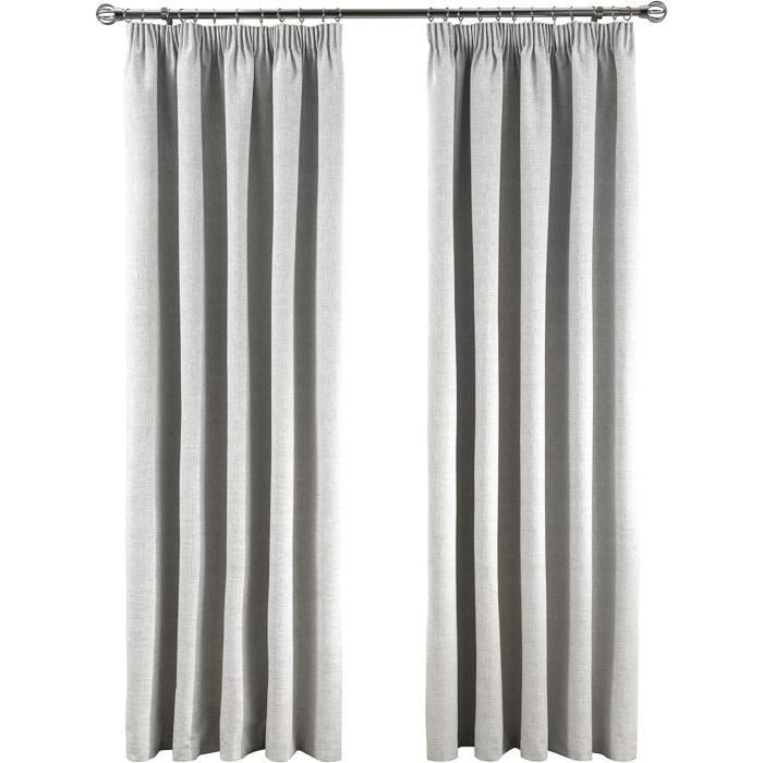Rideaux Occultants Doublés À Isolation Thermique Pour Chambre À Coucher ...
