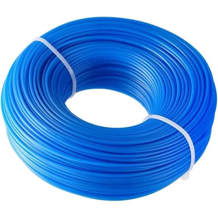 Fil Coupe Bordure Universel - 1,6 mm x 100m - Bobine Fil Nylon pour ...