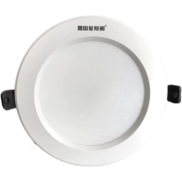 Spot Encastré Intérieur Rond En Aluminium Encastré Led Plafonnier ...