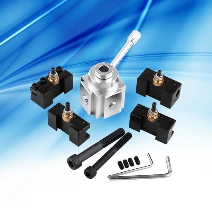 Poteau d'outil en acier à changement rapide pour mini-tours - LEC ...