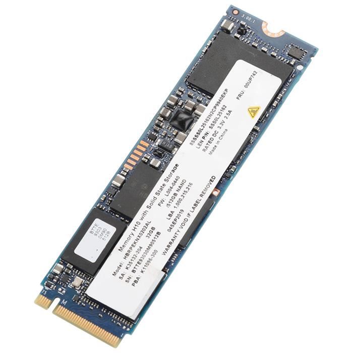 Fdit Pour la mémoire Intel Optane Pour Intel Optane Memony H10 avec SSD ...